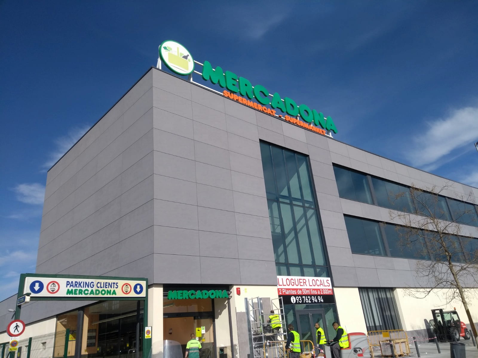 Fibrocemento Mercadona Pineda - SAATE Premium Building Systems